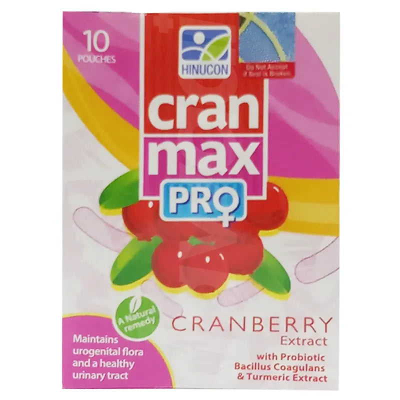 Cran Max Pro Sachets | Buy Online via Marham Shop