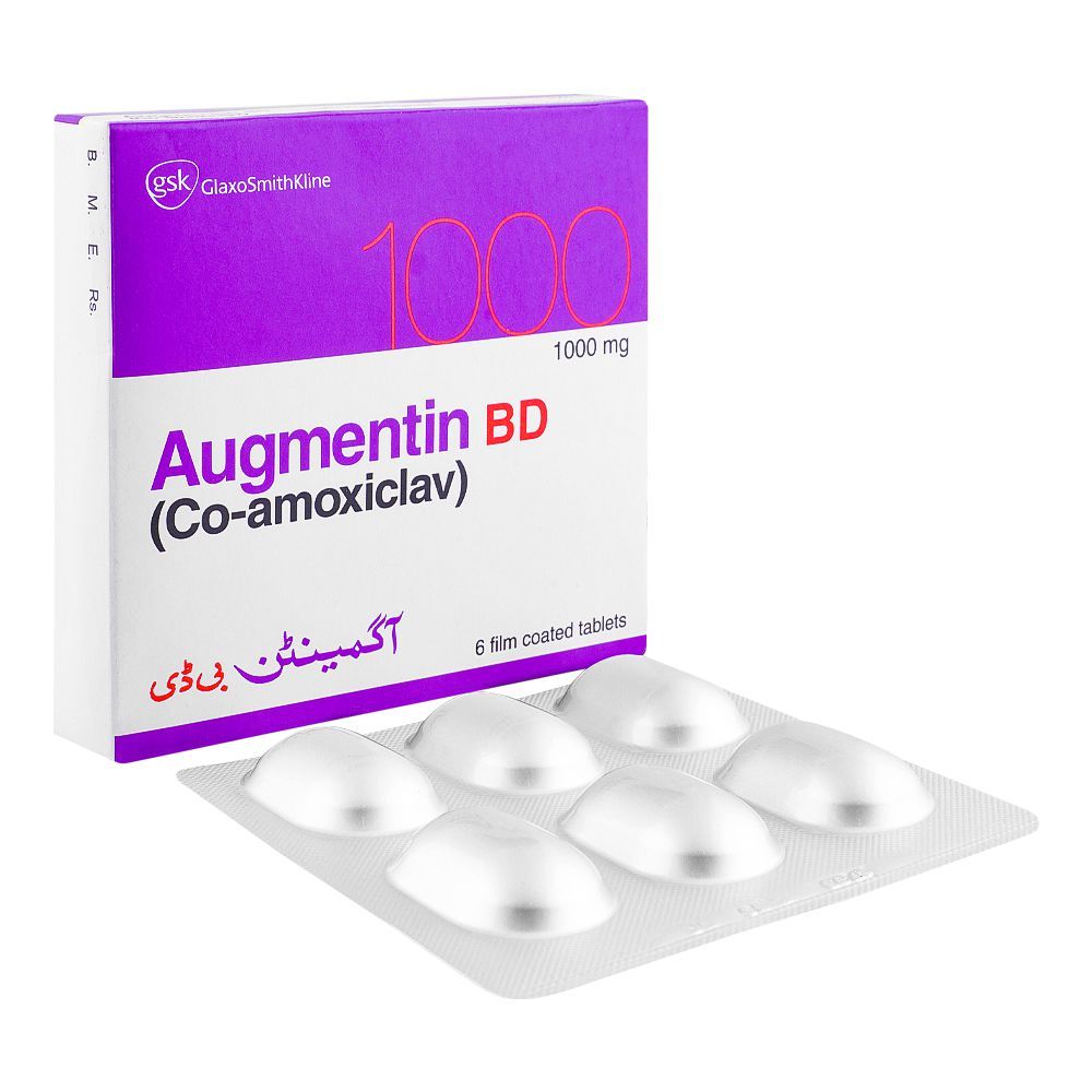 Augmentin Bd Tablets 1000mg – MARHAM.PK
