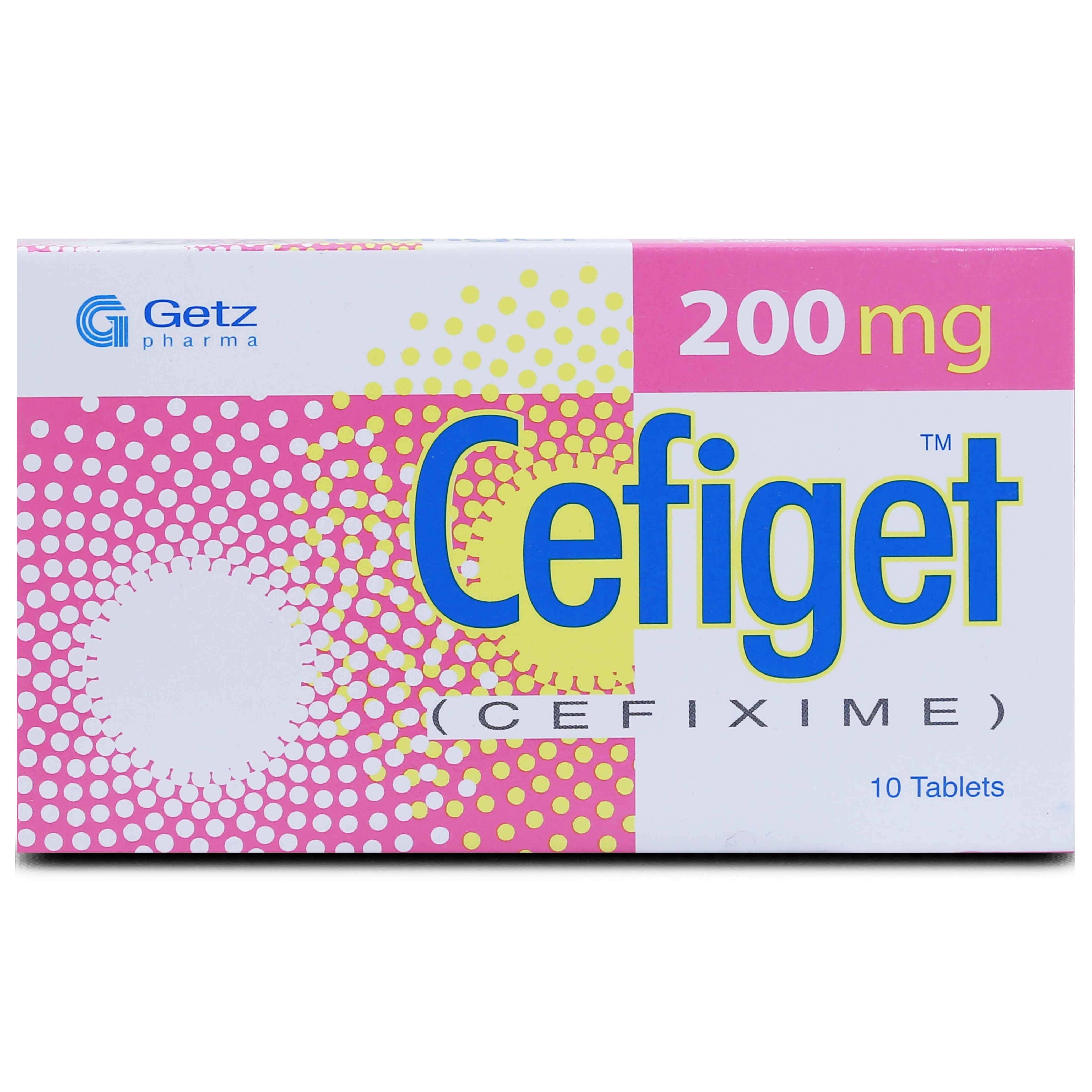 Cefiget Tablets 200mg | Buy Online via Marham Shop