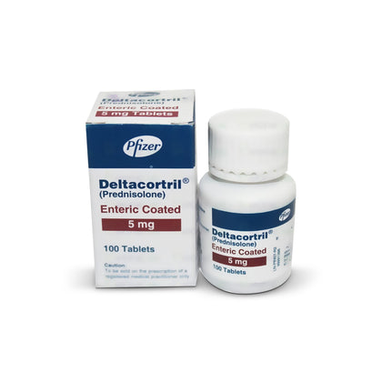 Deltacortril Tablets 5mg | Buy Online via Marham Shop