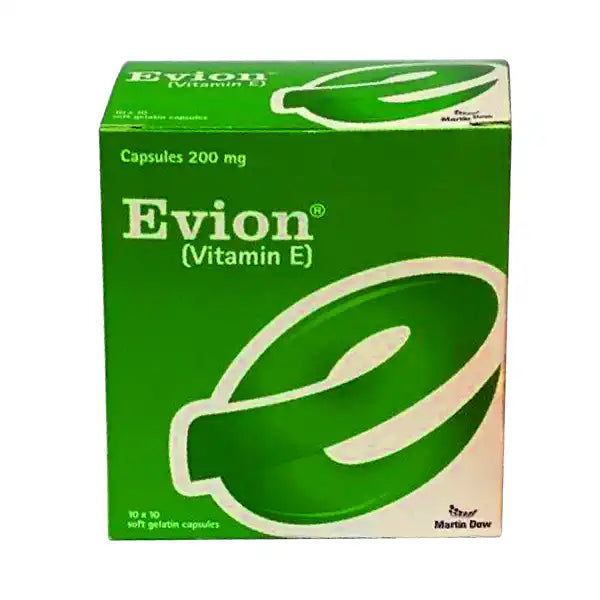 Evion Capsules 200mg | Buy Online via Marham Shop