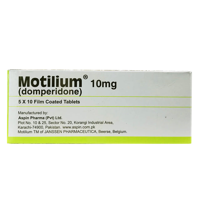 Motilium Tablets 10mg – MARHAM.PK