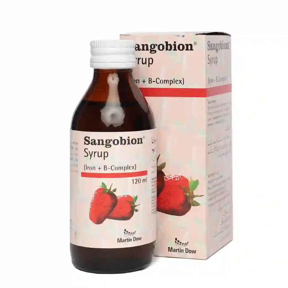 Sangobion Syrup 120ml | Buy Online via Marham Shop