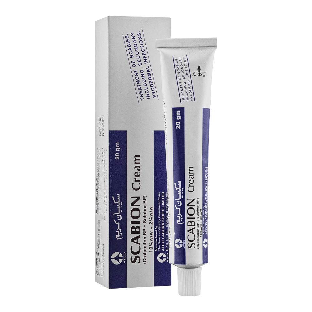 Scabion Cream 20g | Buy Online via Marham Shop