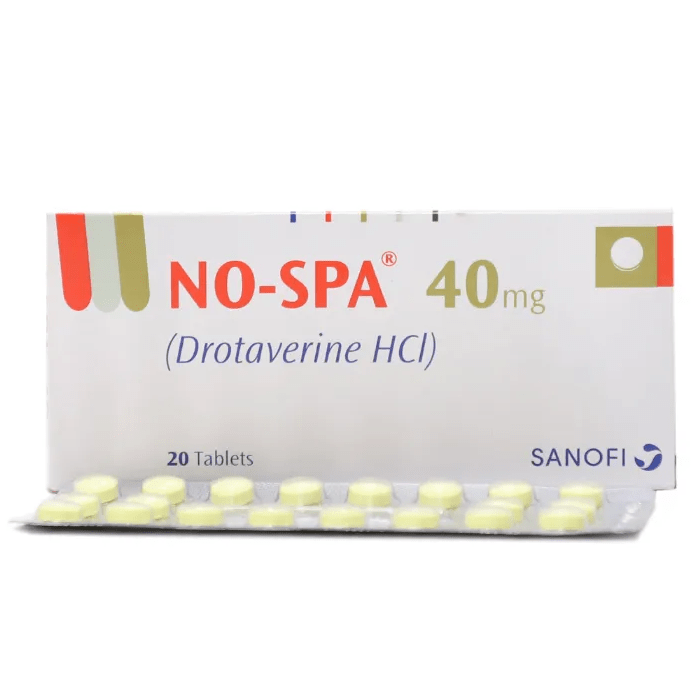 No-Spa Tablets 40mg | Buy Online via Marham Shop
