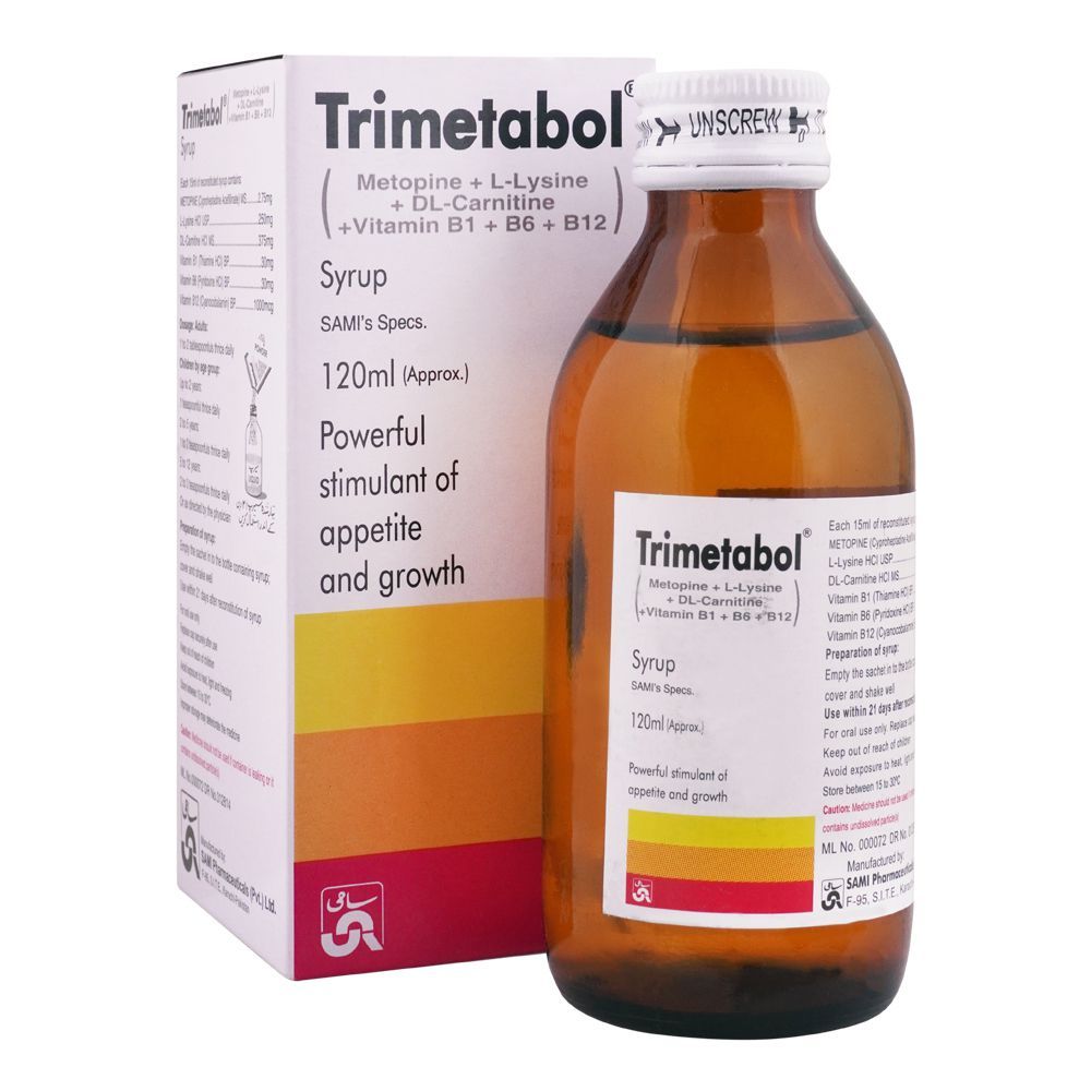 Trimetabol Syrup 120ml | Buy Online via Marham Shop