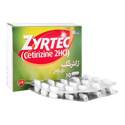 Zyrtec Tablets 10mg | Buy Online via Marham Shop